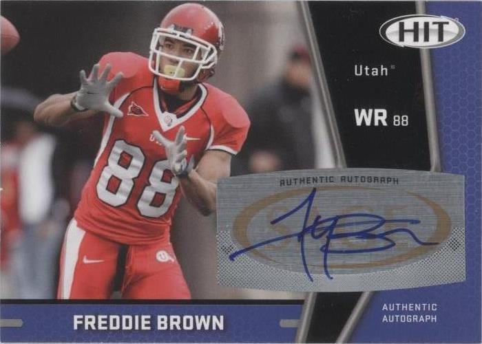 2009 SAGE Hit - Autographs Freddie Brown #A38 (AU, RC) for sale online ...