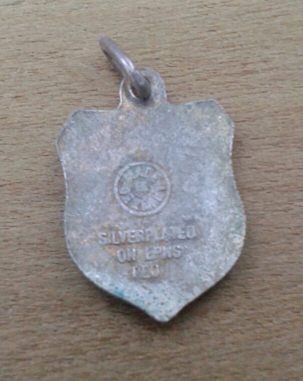 Perry Coat of Arms / Family Crest Silver Plated Enamel Charm | eBay