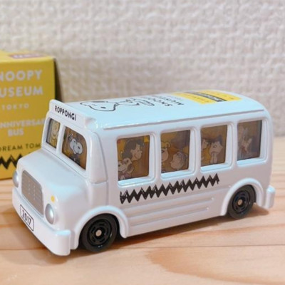 Snoopy Tomica School Bus Snoopy Museum Tokyo Limited Japan Peanuts ...