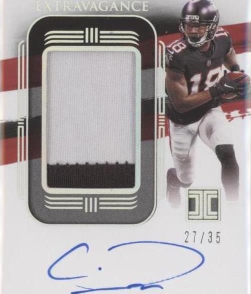 2021 Panini Impeccable - Extravagance Patch Autos Calvin Ridley #EPA-CR ...