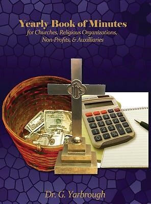 Yearly Book Minutes for Churches Religious Organizations Non by ...