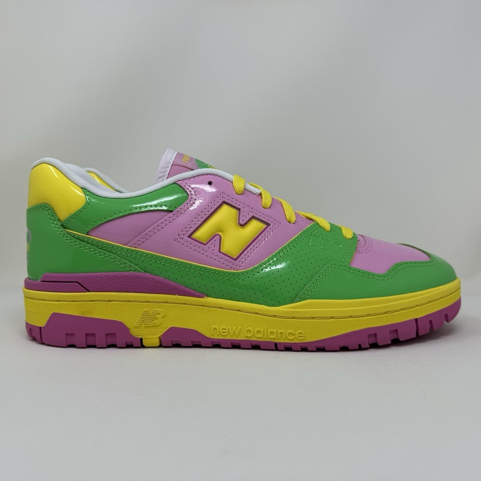 New Balance 550 Y2K Patent Leather Pack Pink Green Men's Size 11.5 ...