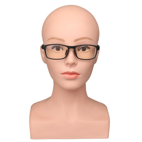 Model Head Manikin Head Mold Wig Display Head Soft Touch Female for ...