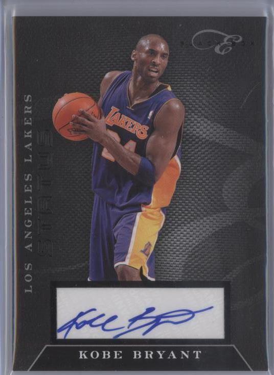 2010-11 Elite Black Box - Status Kobe Bryant #4 Signatures /99 (AU) for ...