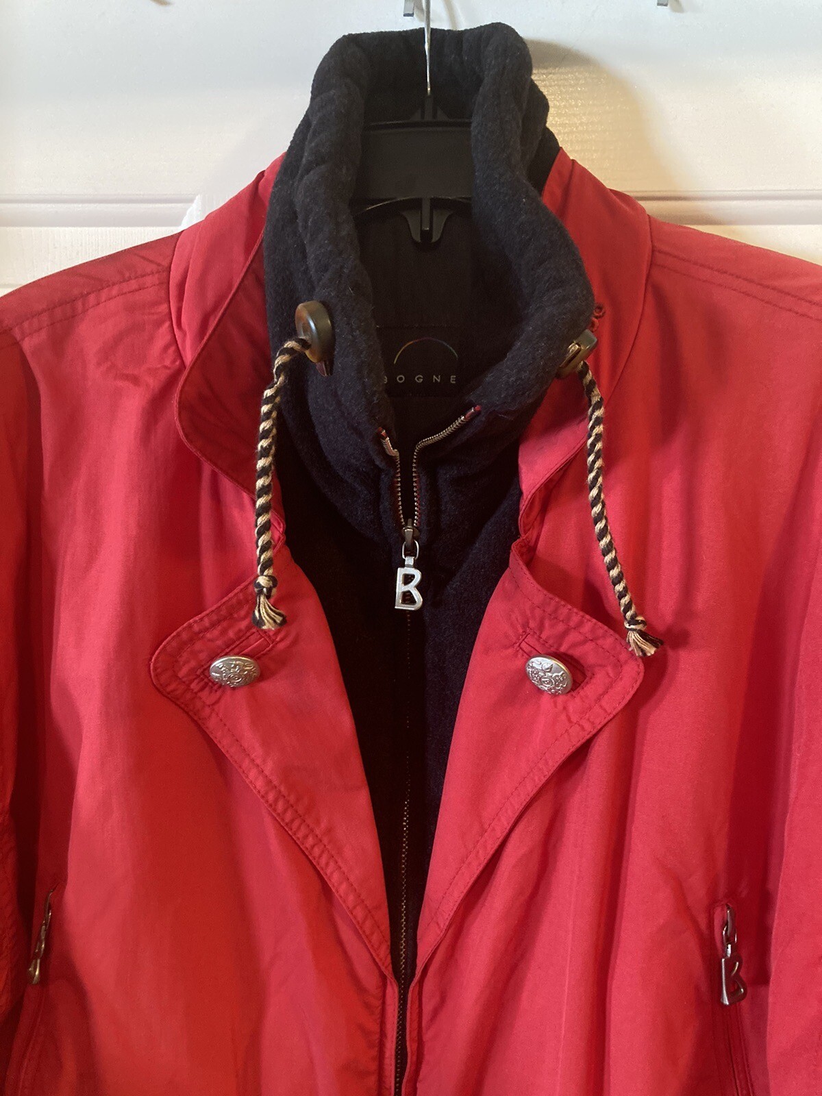 Bogner Women’s Ski Jacket Bright Red SZ 10 Made In USA | eBay