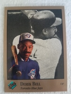 DEREK BELL TORONTO BLUE JAYS 1992 LEAF/STUDIO BASEBALL CARD #252 | eBay