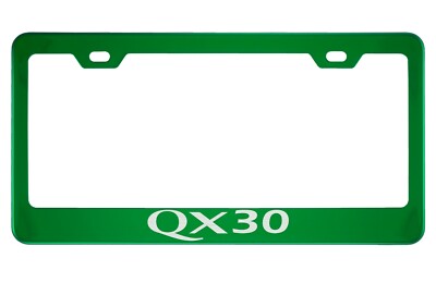 Green License Plate Frame For QX30 | eBay