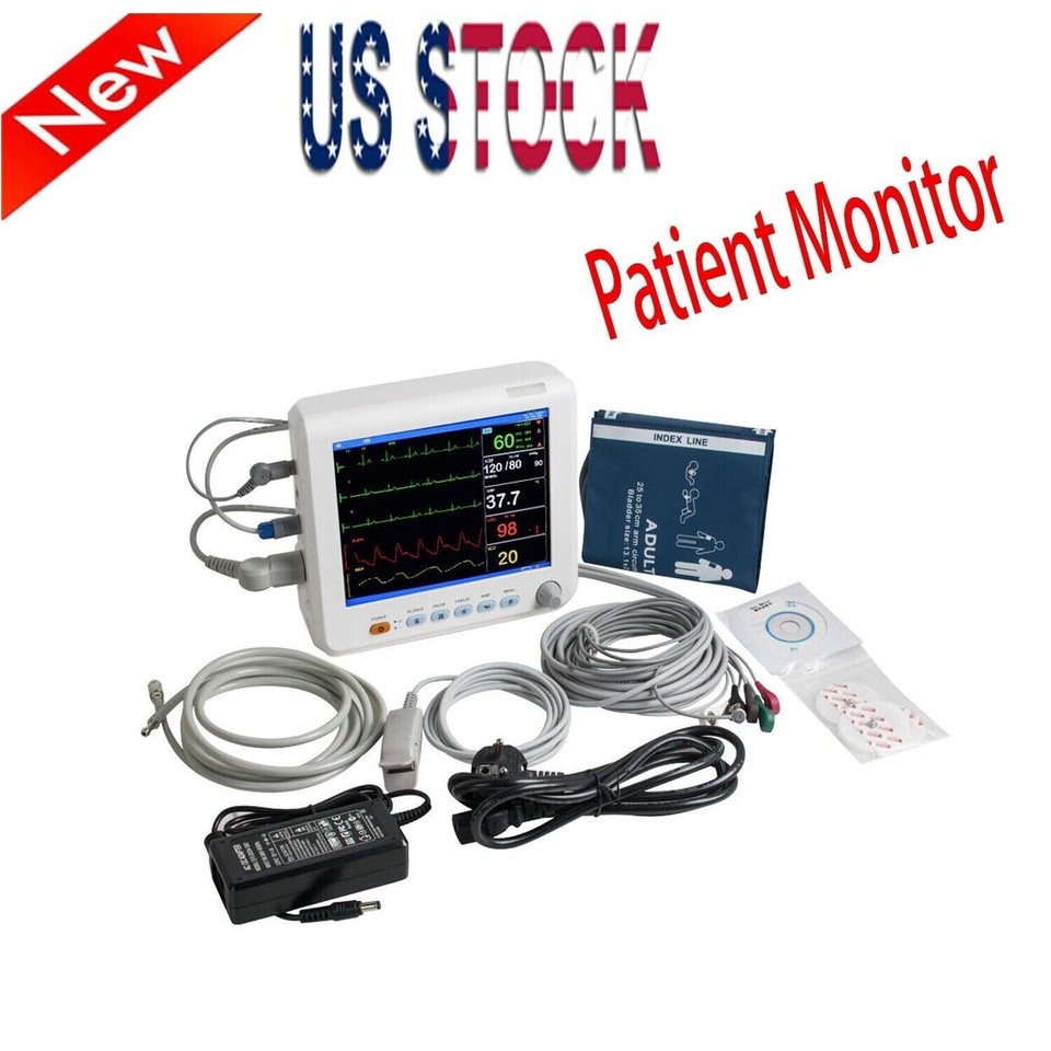 Portable Vital Sign Monitor for Adults, Kids&Neonates-ECG/SpO2/NIBP ...