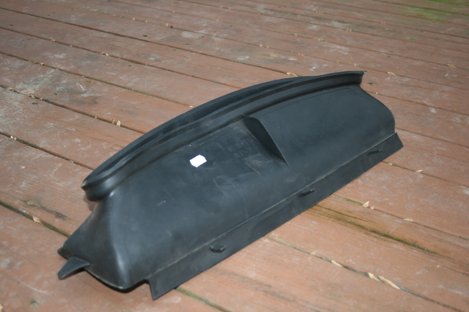 Porsche Boxster Front Center Bumper Radiator Shroud Trim 987 OEM 2005 ...