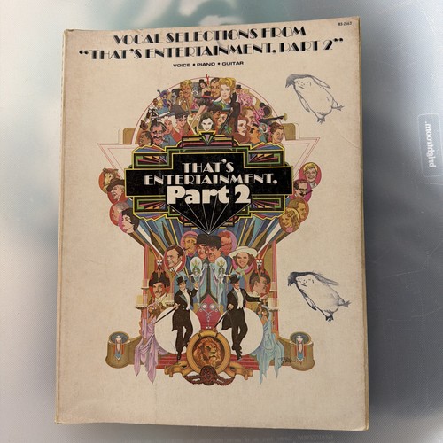 THAT’S ENTERTAINMENT PART 2 SONGBOOK Bin A | eBay