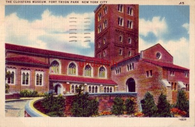 THE CLOISTERS MUSEUM FORT TRYON PARK NEW YORK CITY, NY 1953 | eBay