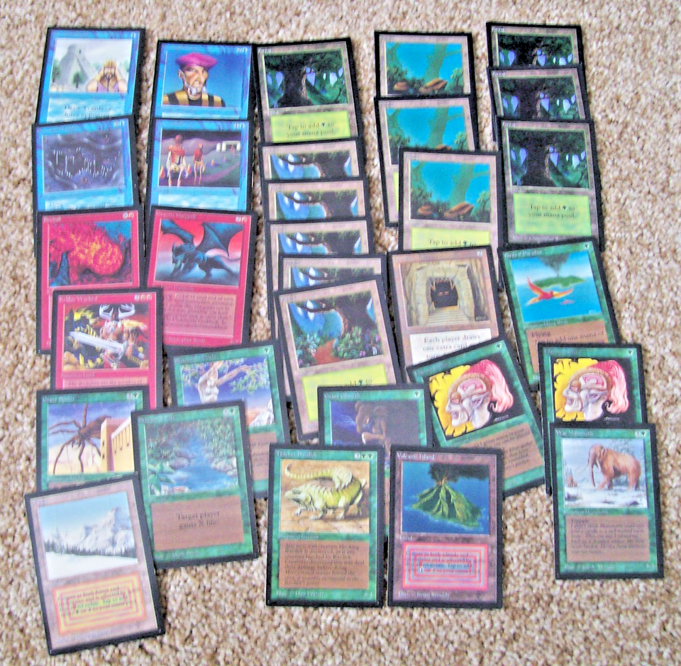 Magic the Gathering MTG "Collectors Edition" Set of 60 Blue Lotus | eBay