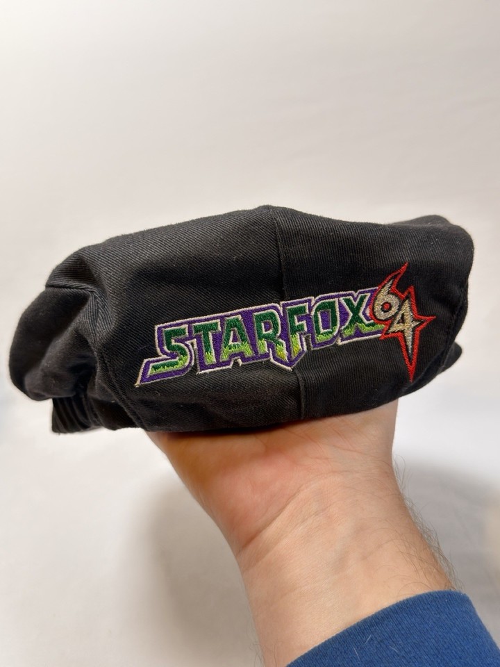 Vintage Nintendo Star Fox 64 Promo Cabbie Hat Cap - Original 1997 ...