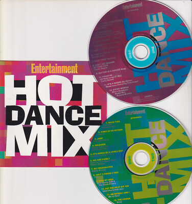 HOT DANCE MIX Entertainment Weekly Compilation (CD 1994) 2-DISC EDM ...