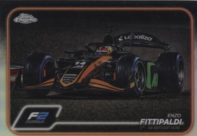 2024 Topps Chrome Formula 1 - F2 Cars Enzo Fittipaldi #111 (RC) for ...