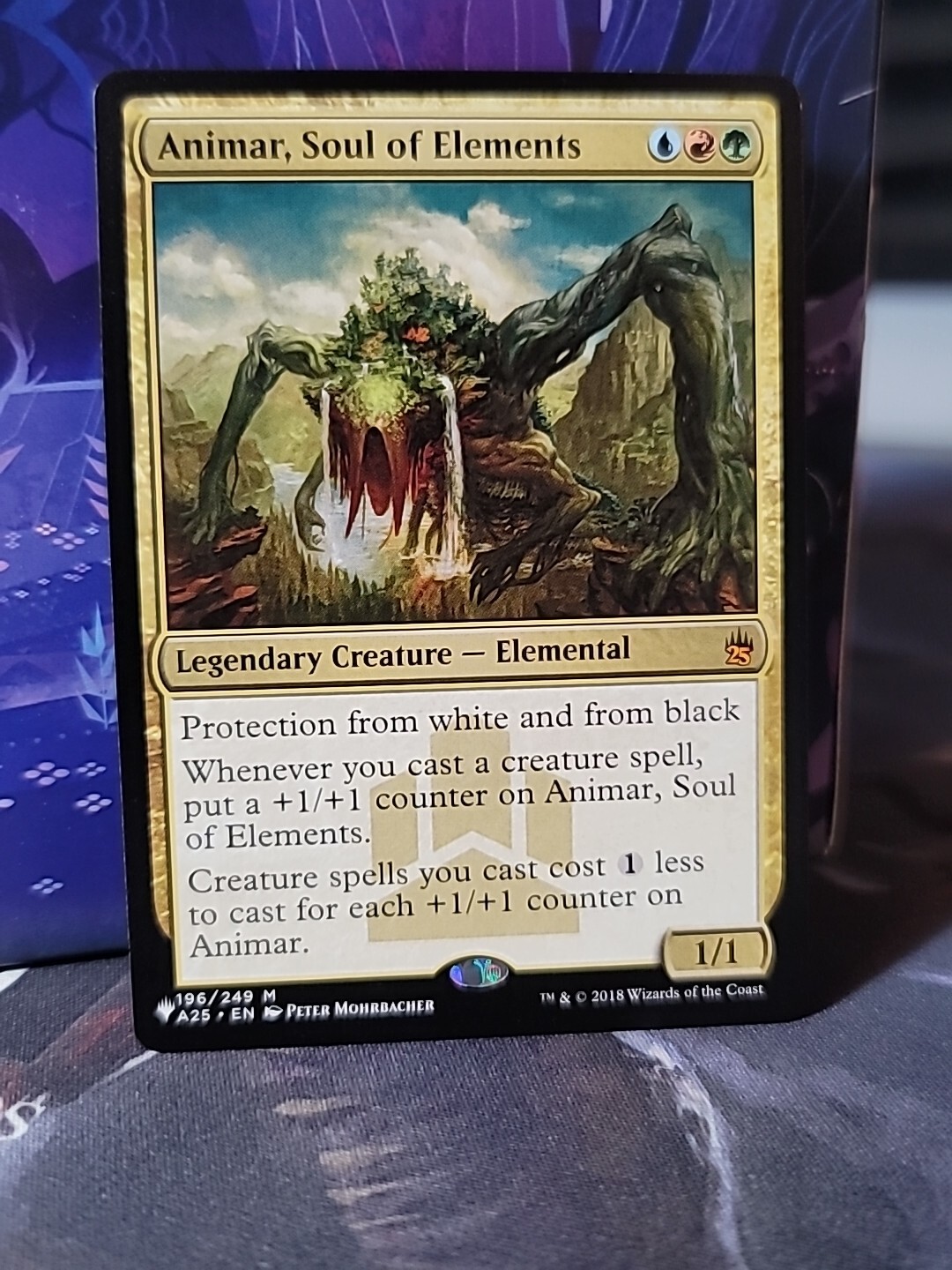 MTG Animar, Soul of Elements The List Reprints Masters 25 196/249 ...