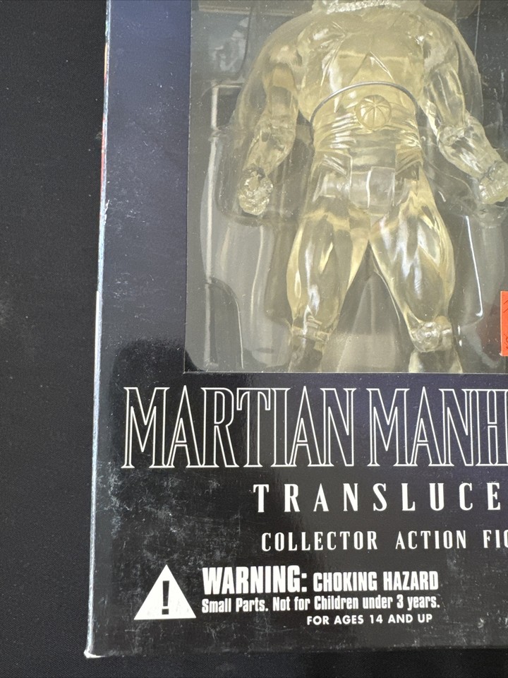 DC Direct Martian Manhunter Translucent figure Alex Ross Justice League ...