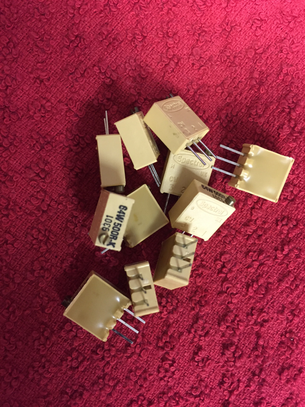 64W501 500 OHM SPECTROL TRIMMER POT 10 PCS | eBay