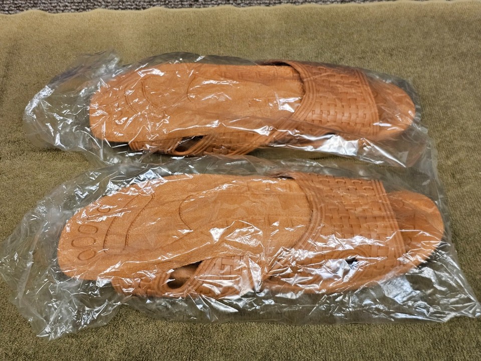 Rubber Shower Shoes Prison Sandals Slippers Flip Flops Size 12 X-Large ...