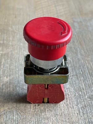 AUTOMATION DIRECT RED TWIST LOCK PUSH BUTTON WITH ECX 1030 CONTACT ...