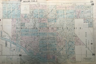 1947 ALLAPATTAH MIAMI GOLF COUNTRY CLUB FLORIDA MIAMI RIVER-NW23 ST ...