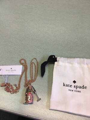 Women's Kate Spade Make Magic Champagne Cluster Pendant | eBay