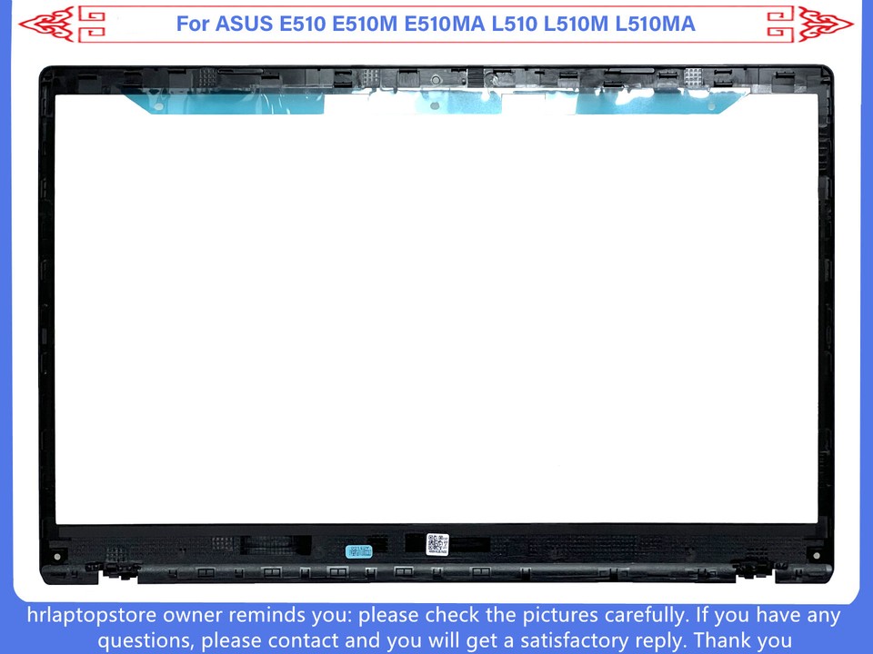 New For ASUS E510 E510M E510MA L510 L510M L510MA Lcd Front Bezel Cover ...