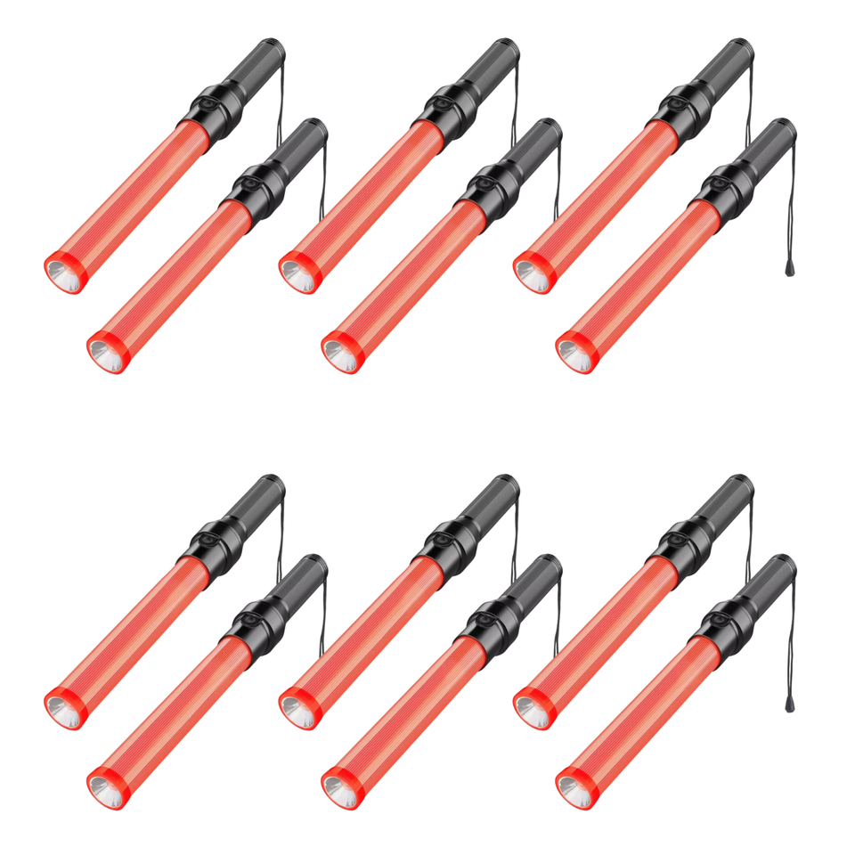 Traffic Control LED Light Wand Safety Security Lightup Baton | eBay