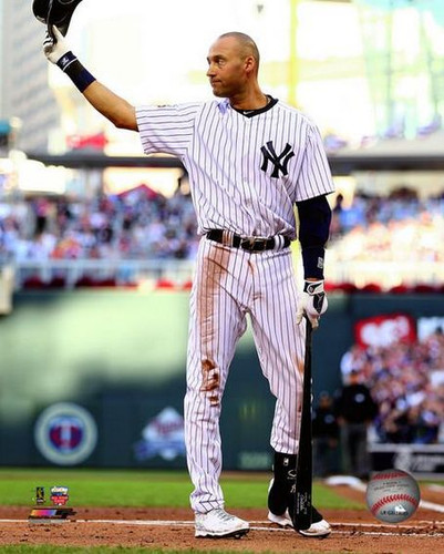 2014 All-Star Game DEREK JETER "Hat Tip" Yankees LICENSED un-signed ...