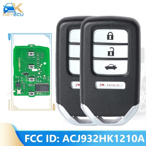 2 ACJ932HK1210A for Honda Accord 2013 Civic 14 2015 72147-T2A-A01 ...