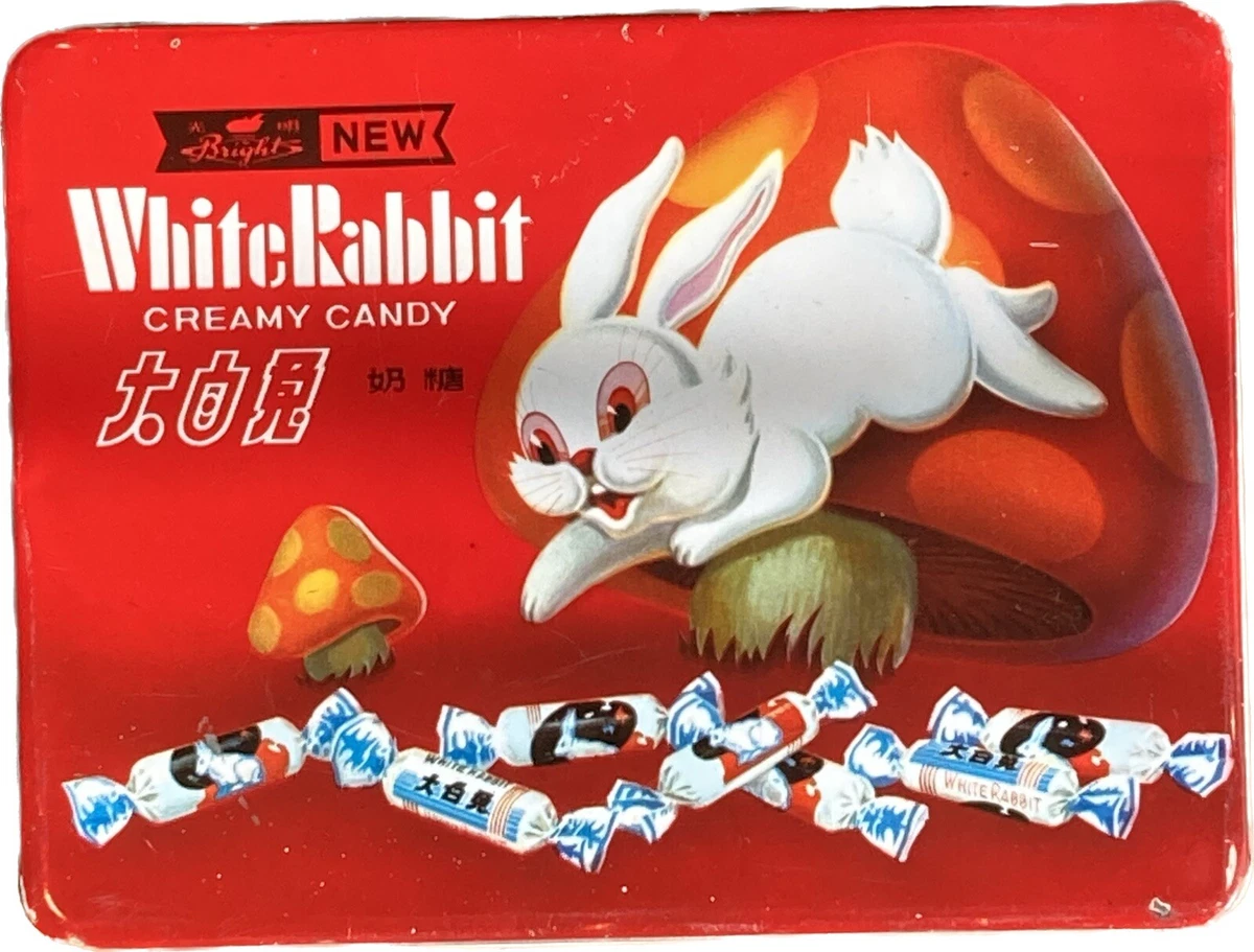 White Rabbit Candy Tin