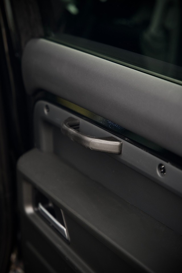 Land Rover Defender 110 Commercial L663 Rear Seat Conversion - Leather ...