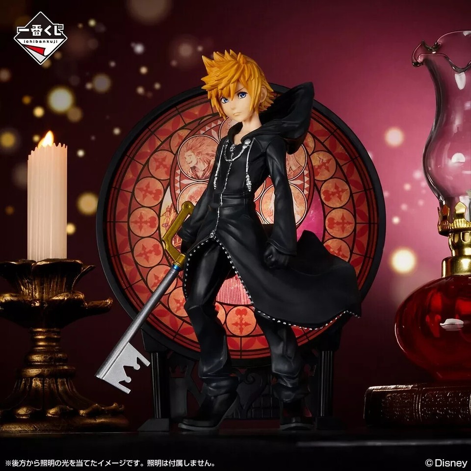 KINGDOM HEARTS Linking Hearts Roxas Statue last one Figure BANDAI ...