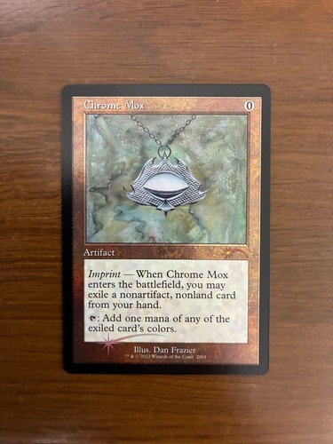 MTG Magic The Gathering Metal Mox Version Foil Old Frame No.PM432 | eBay