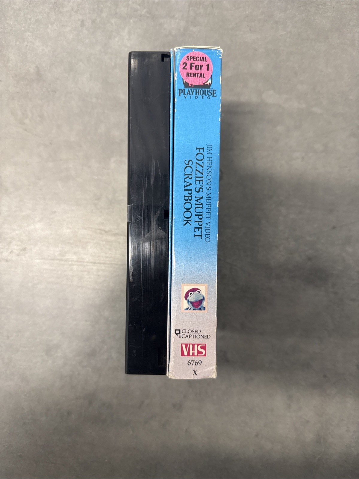 Jim Henson's Muppet Video Fozzies Muppet Scrapbook VHS Tape Ex-Rental ...