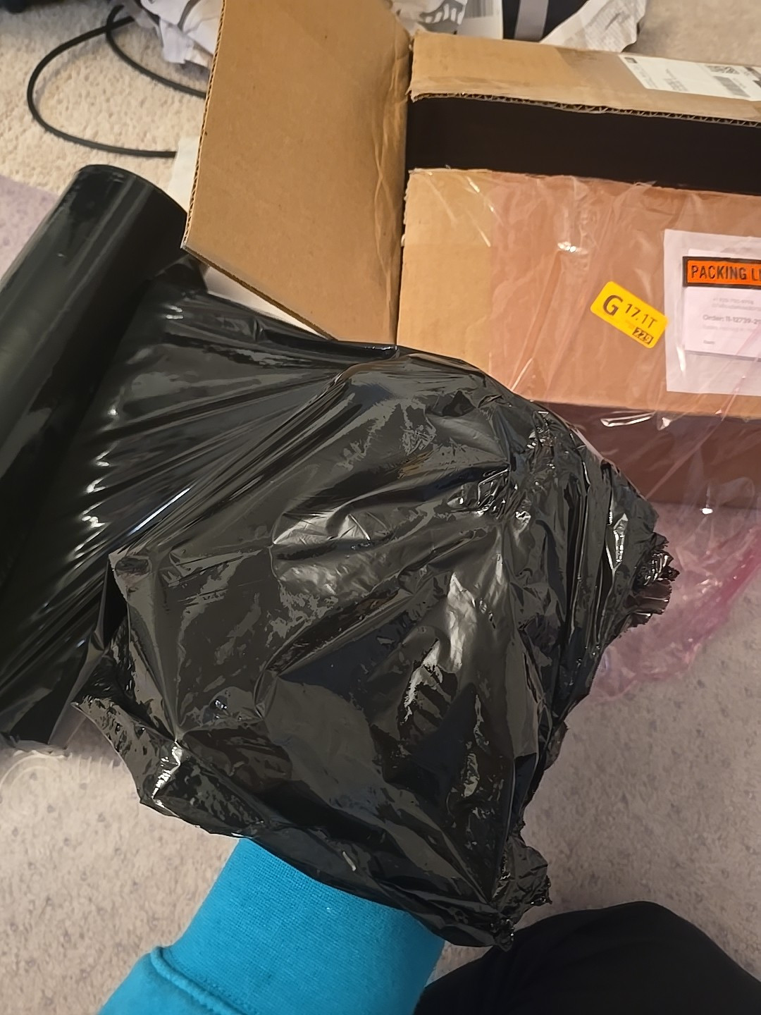 15"x2000 FT Roll 80 Gauge Thick Pre Stretch Moving Packing Wrap Shrink ...