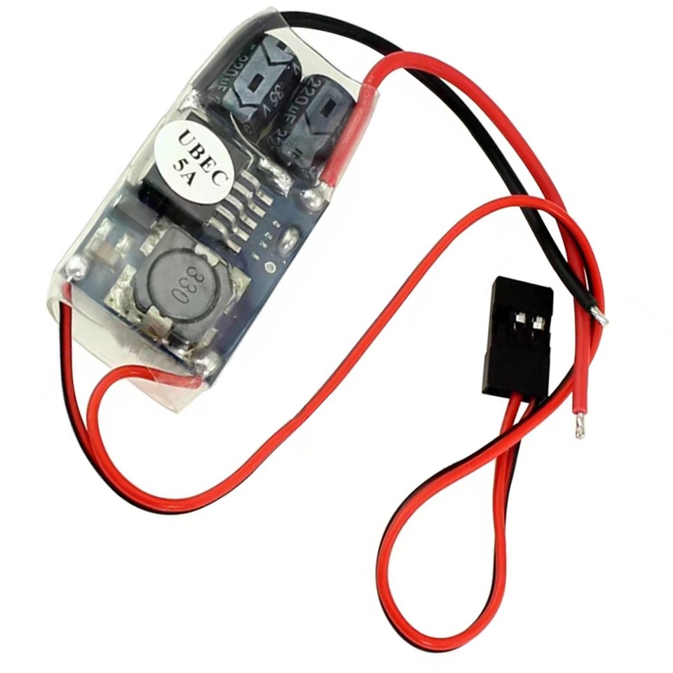 5V 3A-15A UBEC Mini External BEC 2-12S Lipo DC-DC Converter Step Down ...
