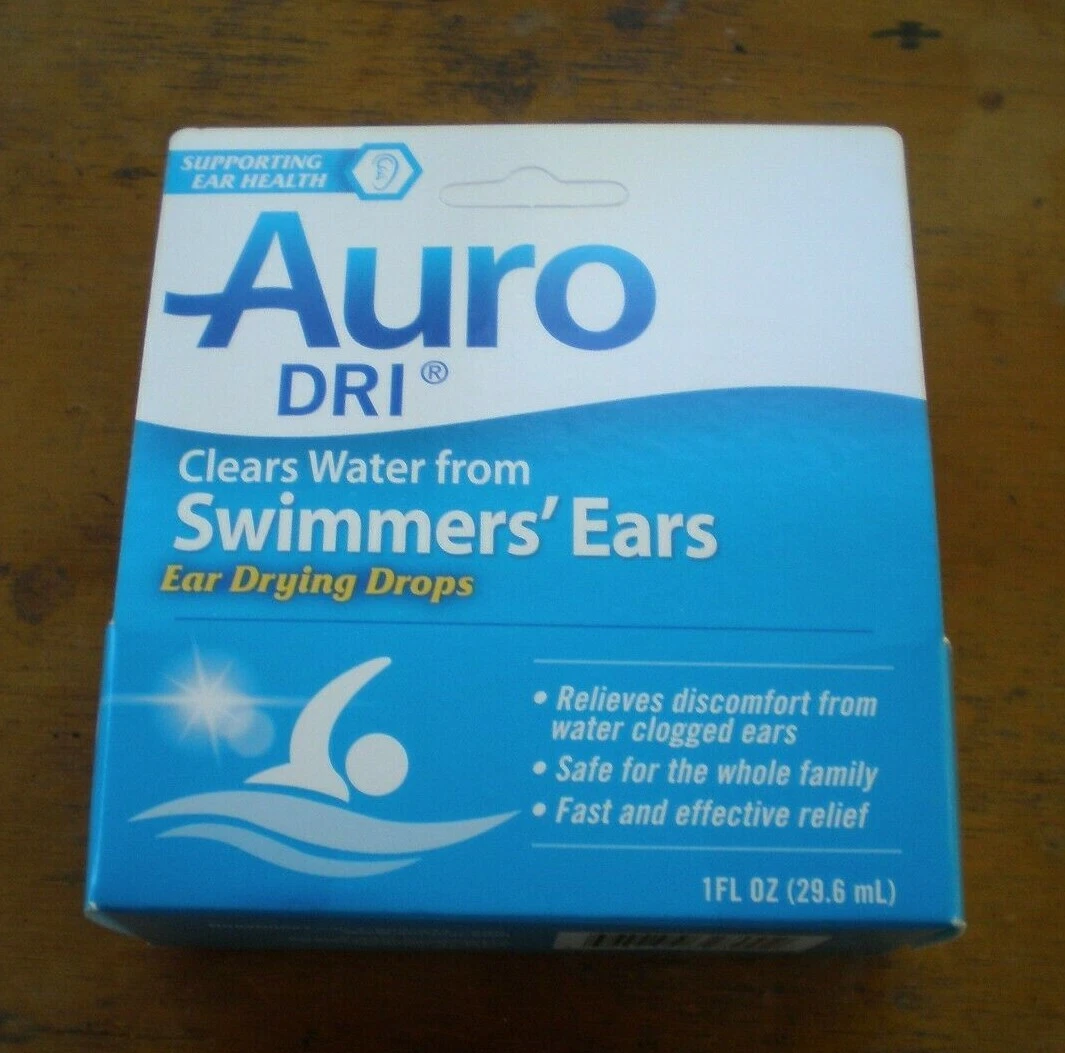 Auro Dri Swimmers' Ear Drying Drops Water Clogged Ear Fast, 50% OFF