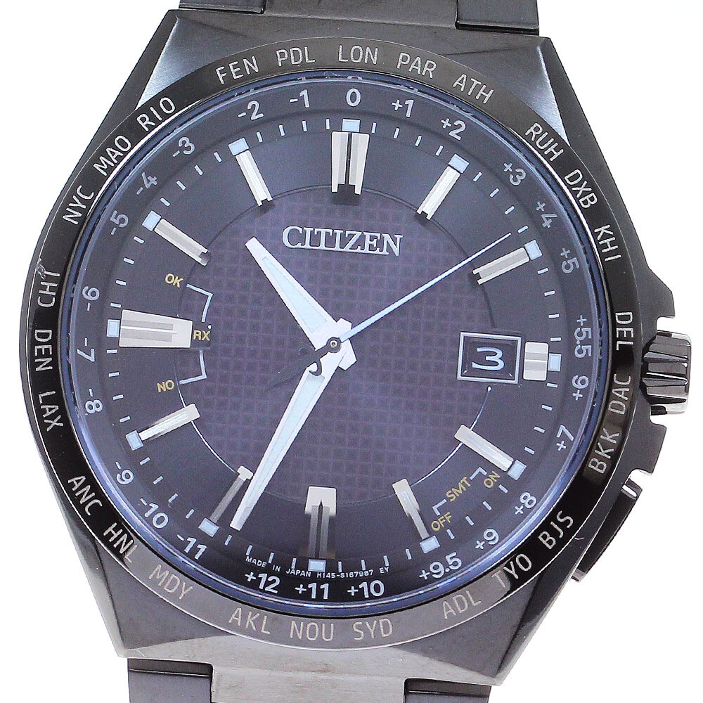 CITIZEN H145-S122619 ATESSA Titanium Technology 50th watch men TO144171 ...