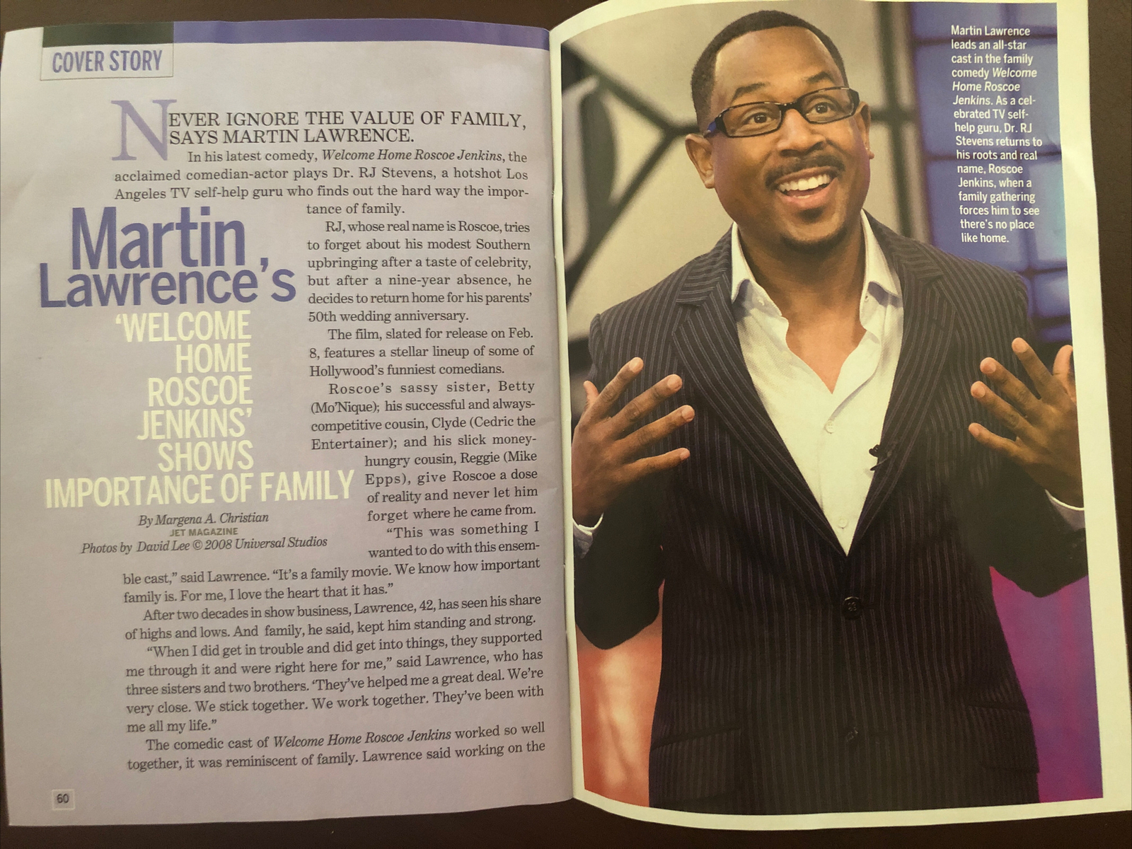 Martin Lawrence Family