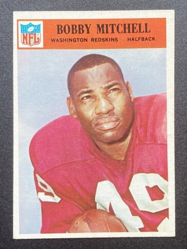 1966 philadelphia football #187 - Bobby Mitchell - Washington Redskins ...