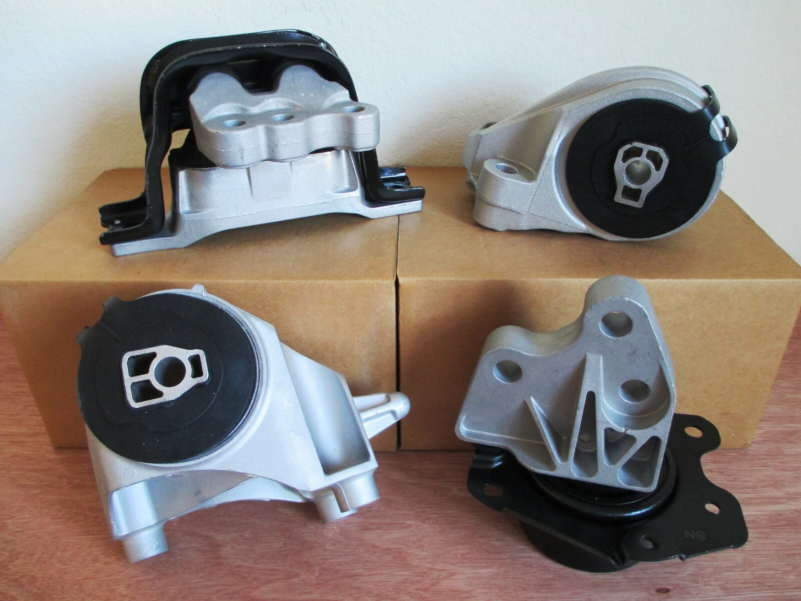 SET OF 4 ENGINE & TRANSMISSION MOUNTS FOR: 2010-2017 EQUINOX & TERRAIN ...