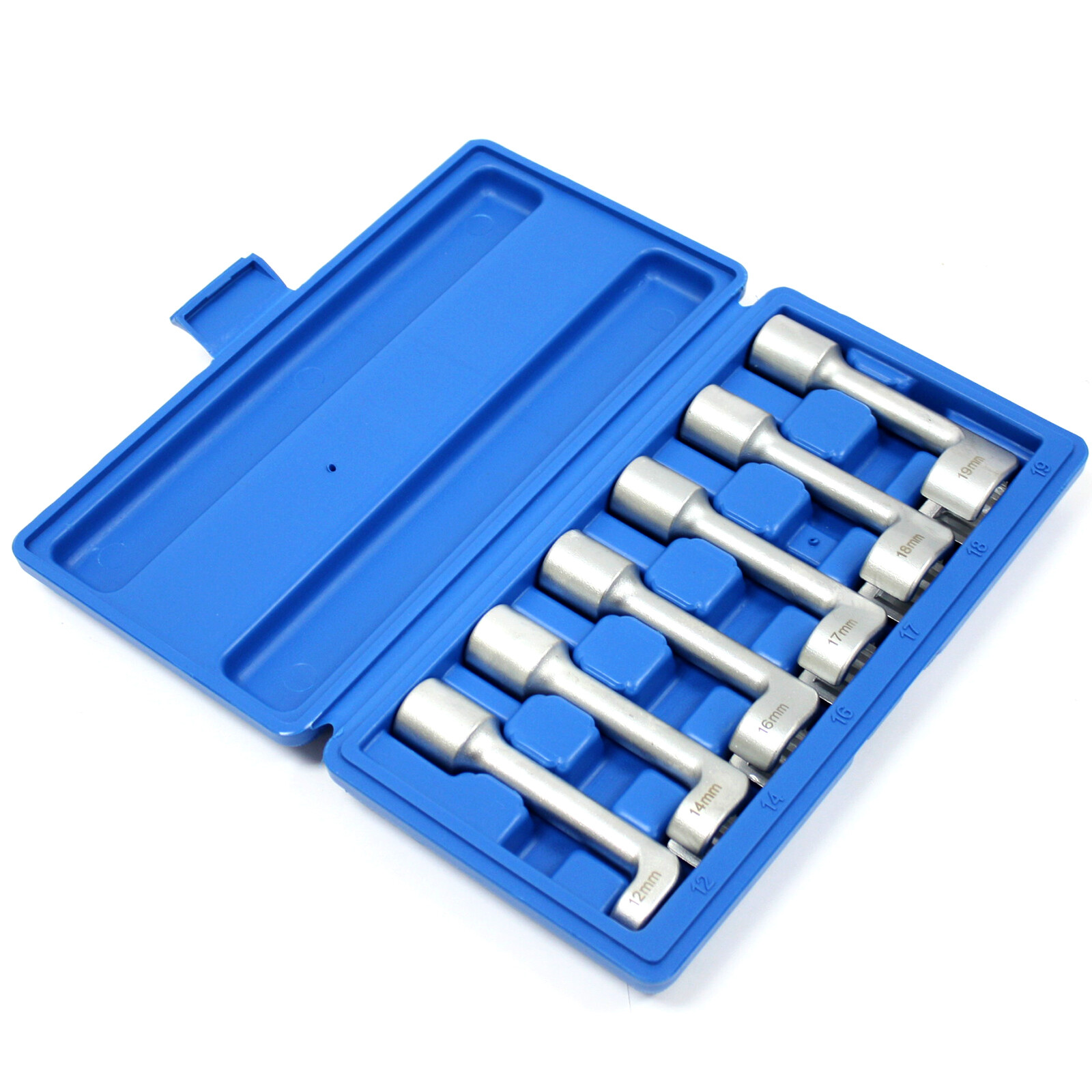 6pcs L-Type Open Ended Ring Diesel Fuel Injector Line Socket Wrench Set ...