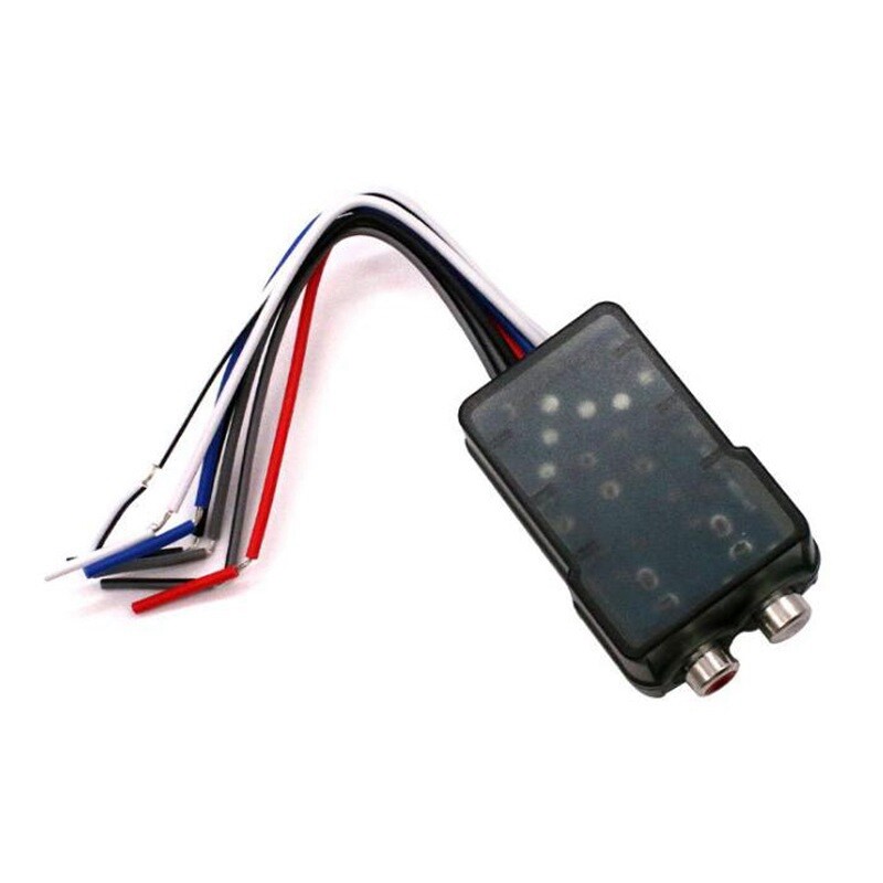 3X(High Level Speaker to Low Level RCA Adapter Car Audio High to ...