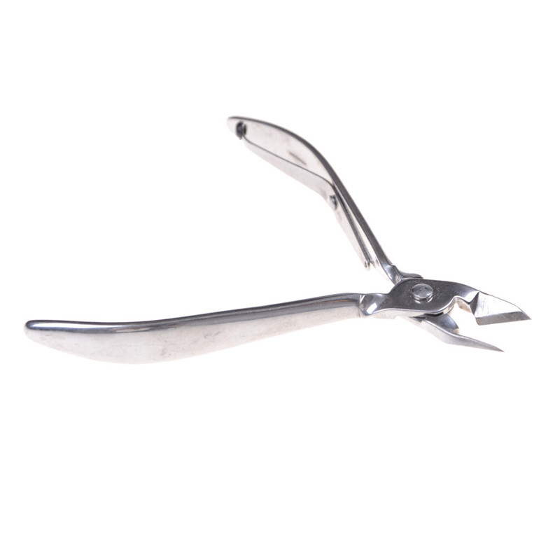 Stainless Steel Manicure Clipper Scissors Nail-Plier Cutter Pedicure ...