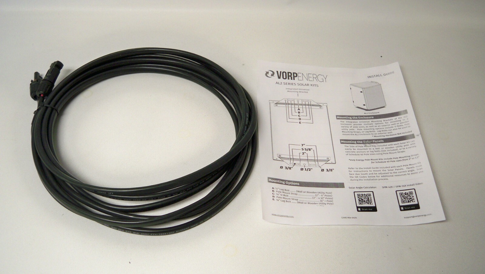 NEW Vorp Energy AL2-200W Solar Kit Enclosure | eBay