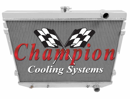 3 Row Western Champion Radiator for 1976 77 78 1979 Chrysler Valiant V8 ...