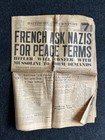 1940 WW2 French Surrender to Germany - Paris Falls World War 2 ...