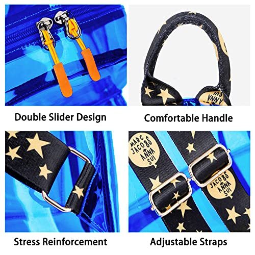 Transparent Small Clear Backpack Waterproof Cute Clear Mini Bag for ...