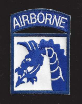 18TH AIRBORNE CORPS HAT PATCH US ARMY PIN UP OIF OEF SKY DRAGON USA ...
